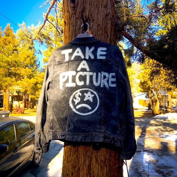 @idk.apparel | Jackets & Coats | Custom Denim Jacket Very Rare Limited ...